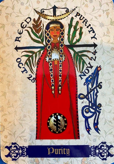 Purity card – Priestess Moon